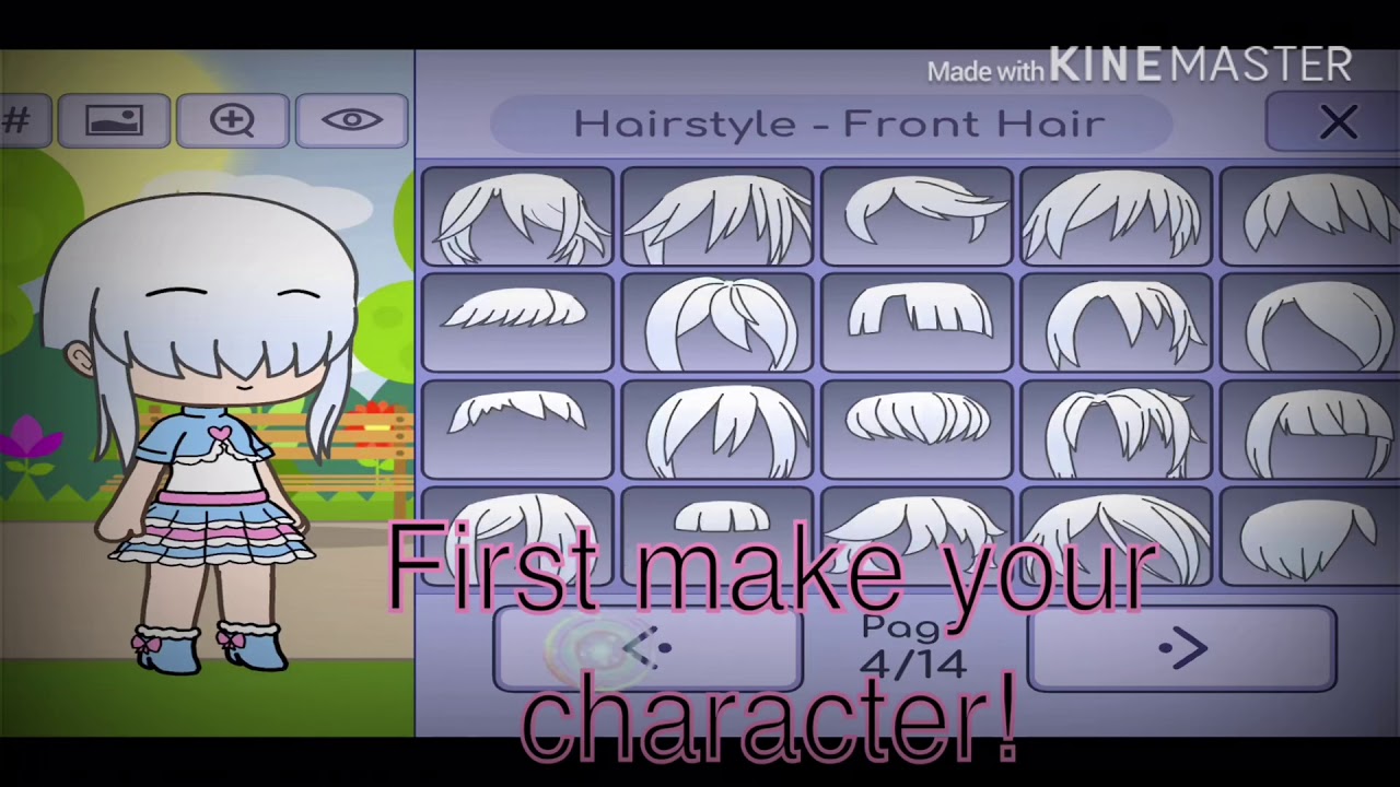 How to make backwards facing character!😻😻 - YouTube