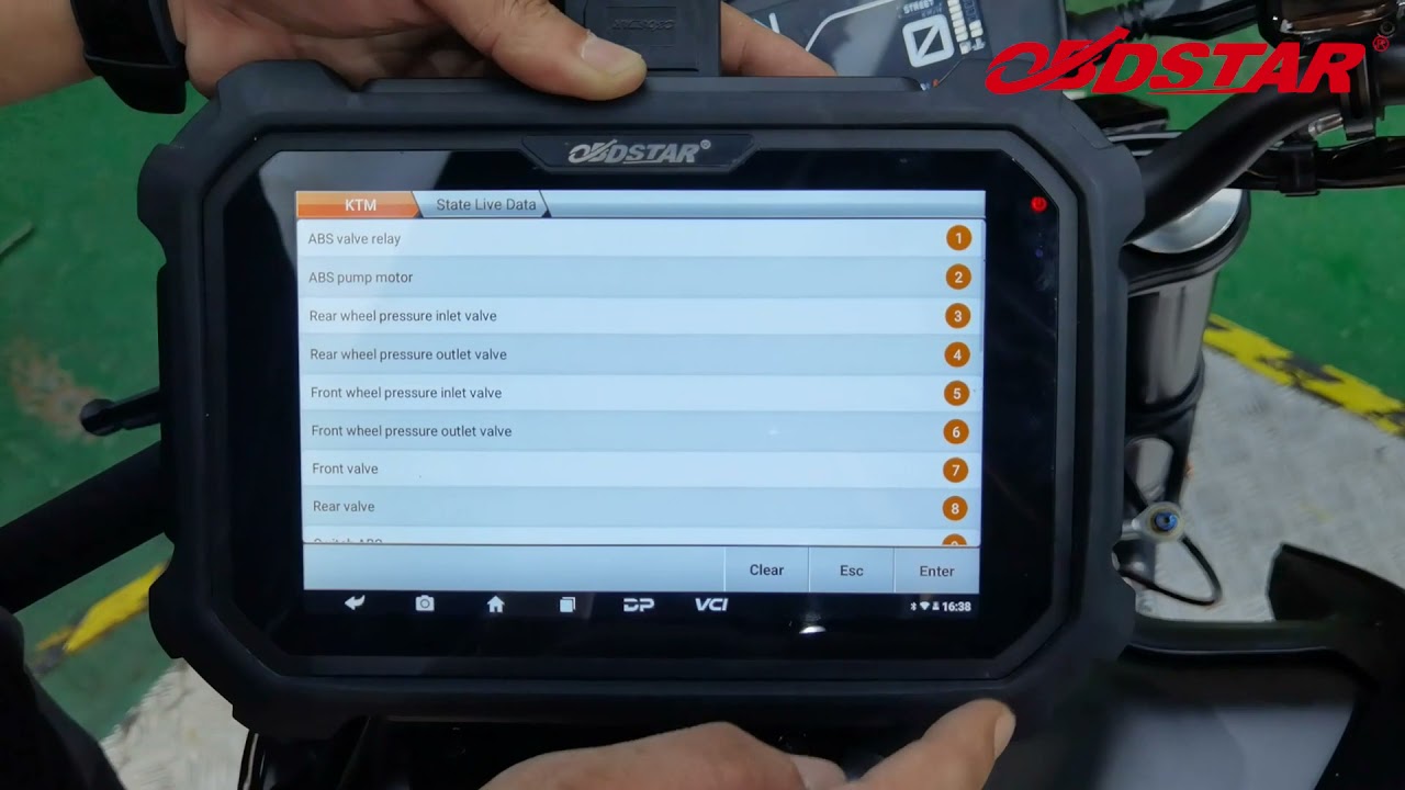 MS80 2021 KTM 790 DUKE-OBDSTAR - YouTube