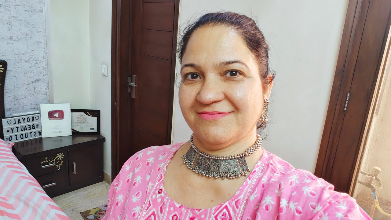 Light Pink Summer Makeup Look l Royal Style l Royal Style is live - YouTube