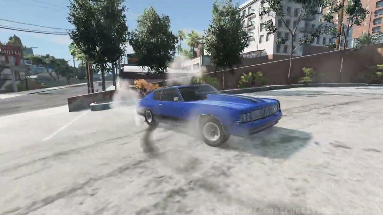 Car Burnouts & Skids Compilation || BeamNG Drive - YouTube