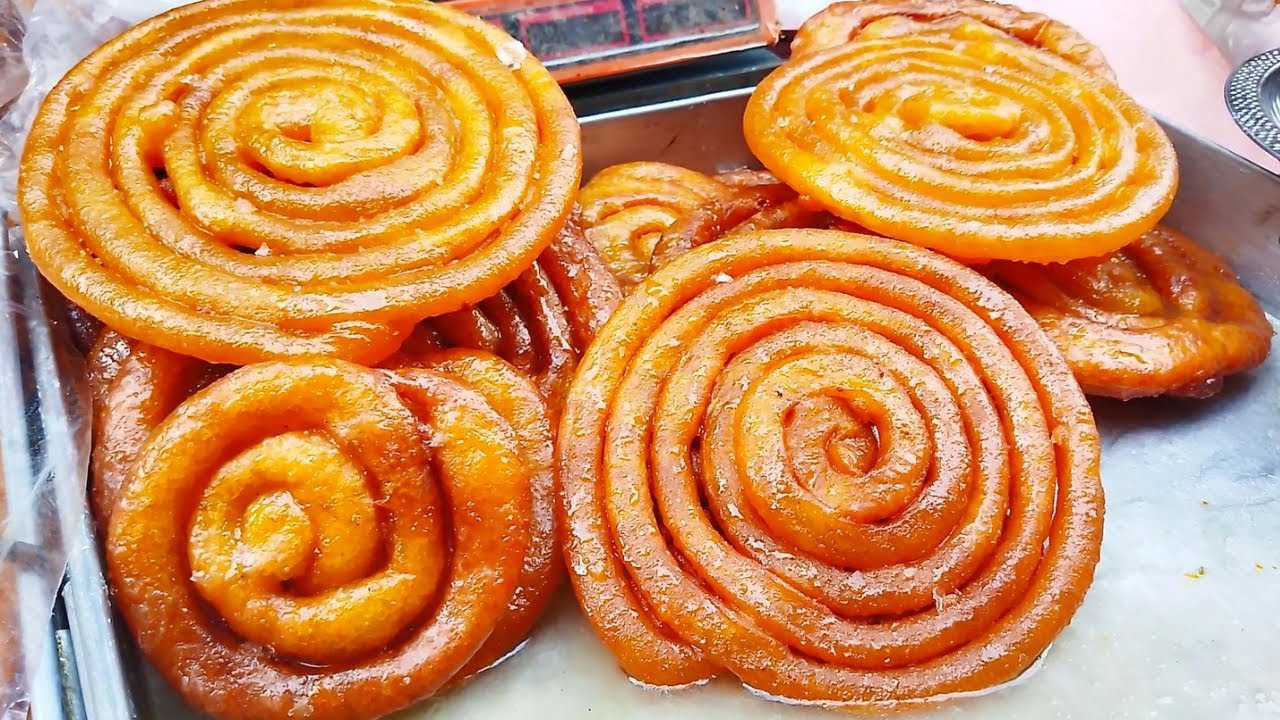 Amazing Sunflower Jalebi Making | Biggest Jalebi of Bangladesh - YouTube