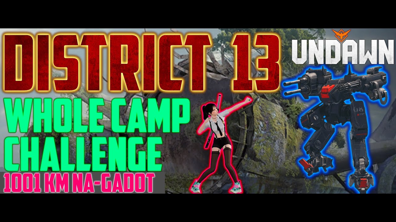 Undawn District 13 October 17, 2023 Whole Camp Challenge - YouTube