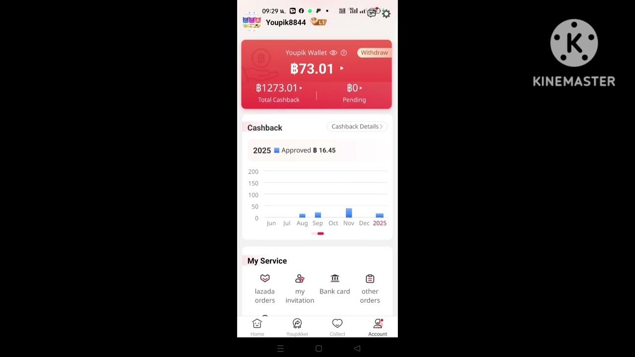 รายได้จากการใช้แอปyoupik - YouTube