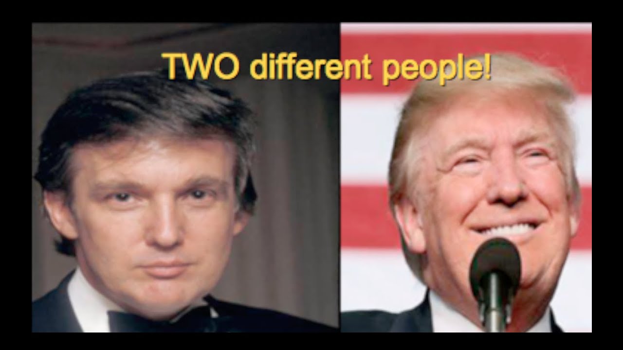 100% PROOF! There are TWO Donald Trumps! - YouTube