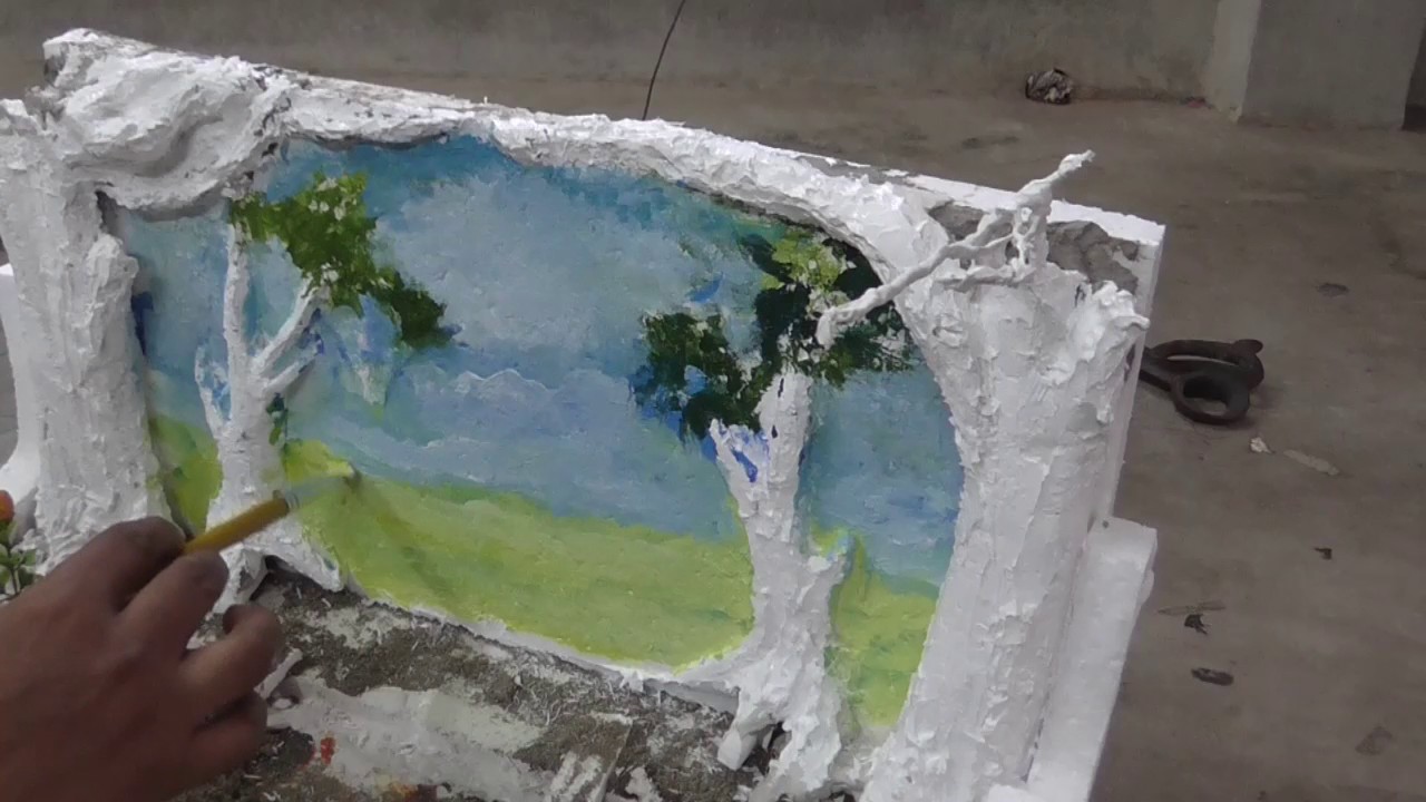 How to Make Tree Plantation School Project part 5 of 8 - YouTube