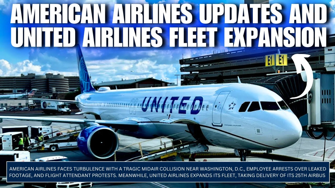 American Airlines Updates & United Airlines Fleet Expansion - YouTube