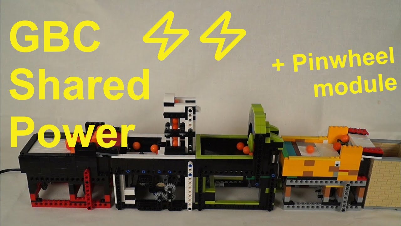 Lego ® GBC Shared Power ⚡ and Sam Friesens Pinwheel ⚽🏀 (and some other ...