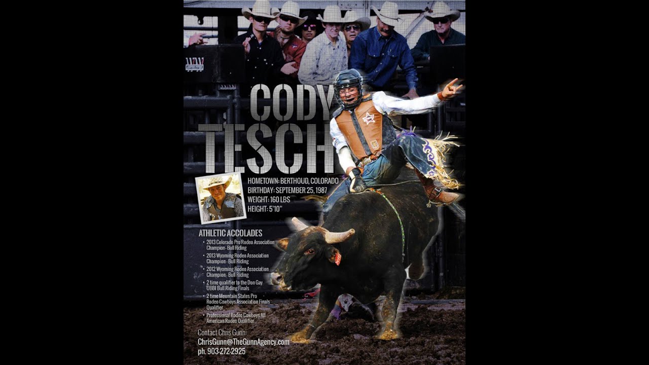 Pro-Bull Rider Cody Tesch Joins Ben Biddick on Get Up Nation® to Share ...