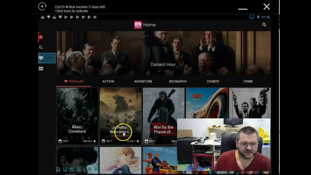 NEW APP 1 CLICK PLAY MOVIES & TV SHOWS - YouTube