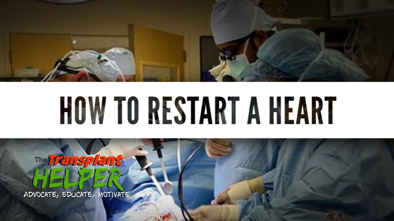 How To Restart A Heart After Transplant - YouTube