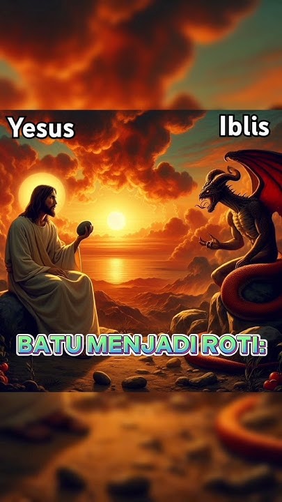 Yesus vs iblis ,pencobaan 1#yesus #iblis #jalankebenaran - YouTube