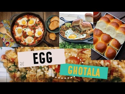 Egg Ghotala l Anda Ghotala Recipe l Gujarat Popular Egg Dish l Egg Pav ...