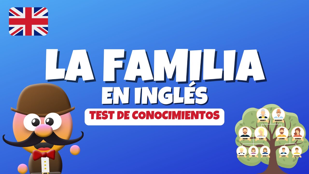 PRACTICANDO VOCABULARIO DE LA FAMILIA EN INGLÉS- INGLÉS PARA NIÑOS CON ...