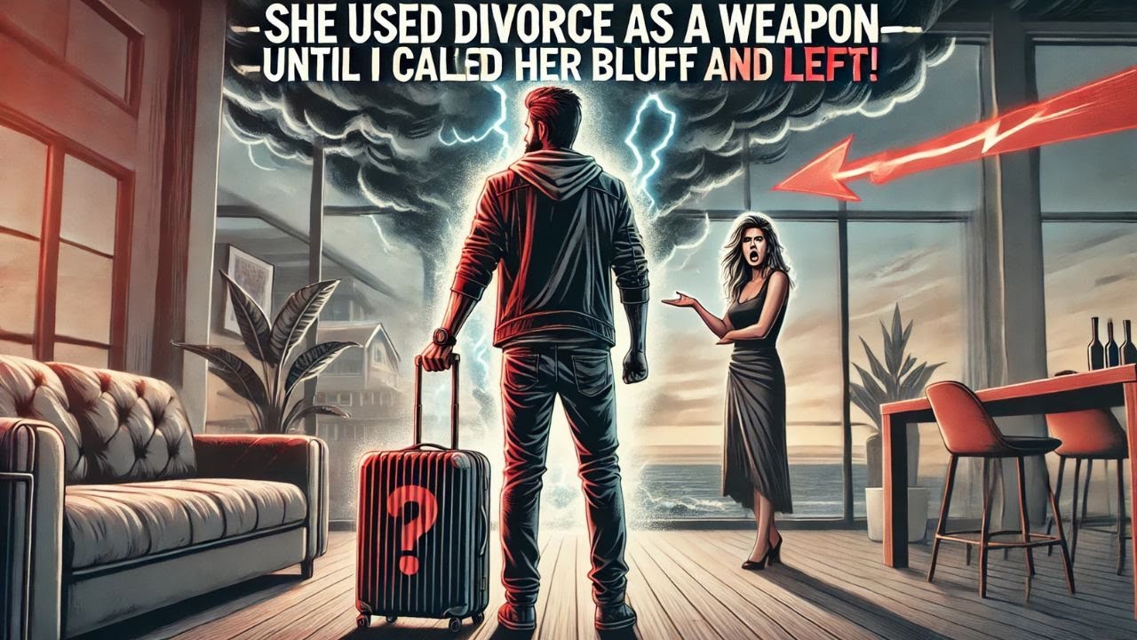 She Used Divorce as a Weapon—Until I Called Her Bluff and Left! - YouTube