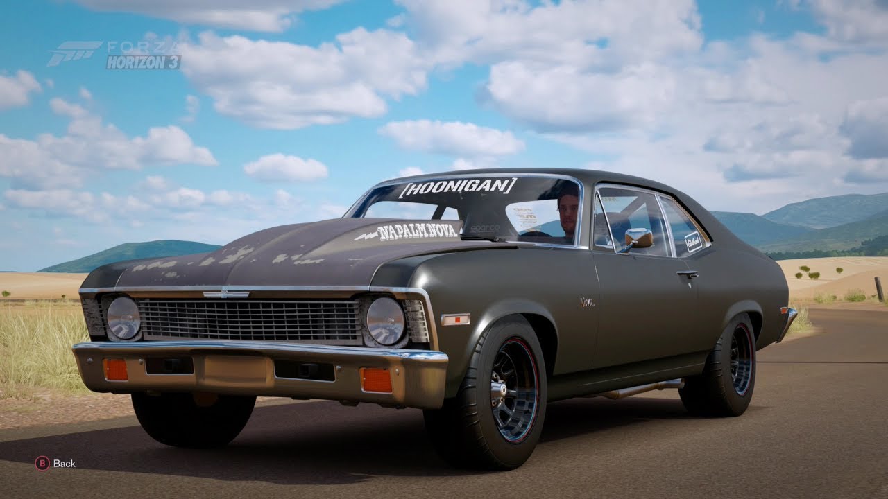 Forza Horizon 3| 1972 CHEVROLET 'NAPALM NOVA' - YouTube