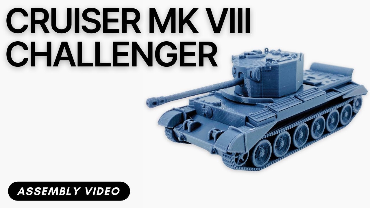 Cruiser Mk VIII Challenger Assembly Video - YouTube