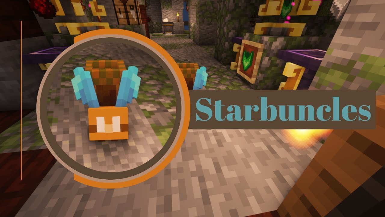 How to control Starbuncles - 1.19.2 - YouTube
