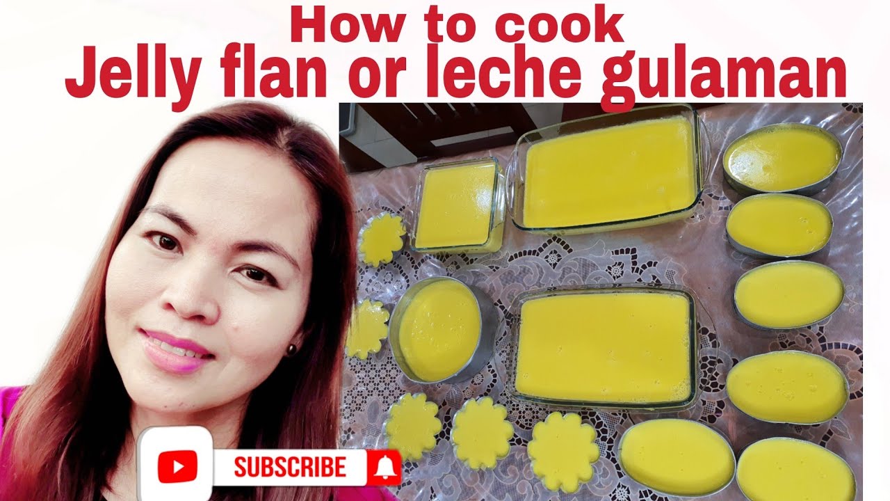 Jelly Flan | Leche Gulaman | How to cook Jelly flan | Pinoy Style Jelly ...