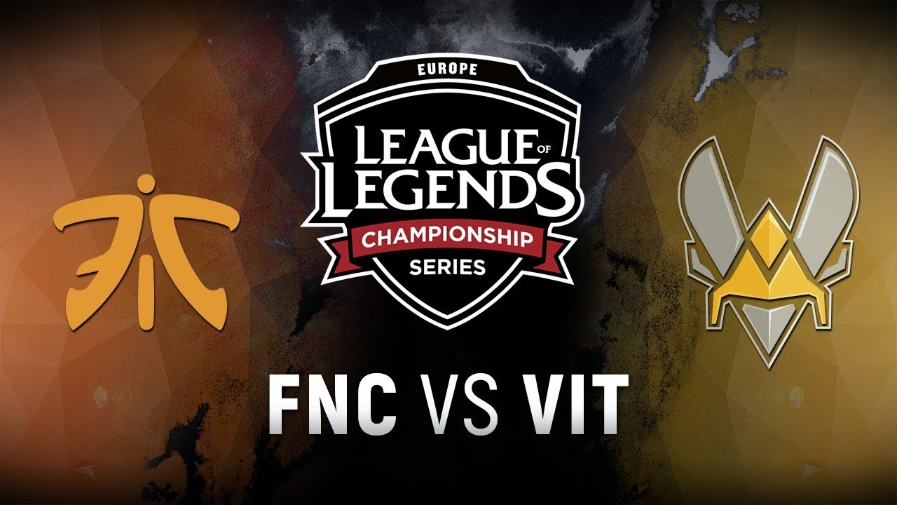 FNC vs. VIT - Week 2 Day 1 | EU LCS Spring Split | Fnatic vs. Team Vitality (2018) - YouTube