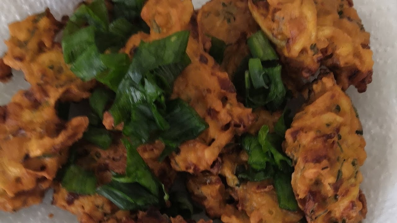 Spicy pakora at home - YouTube