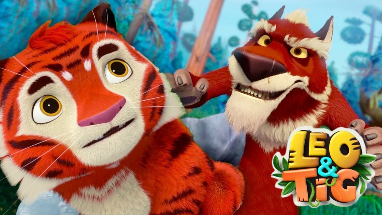 Leo and Tig 🦁 Gift of the taiga spirit 🐯 Funny Family Good Animated ...