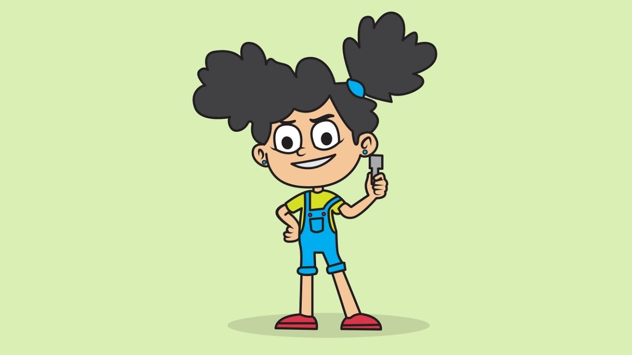 Tara Drawing Illustration From The Twisted Timeline of Sammy & Raj ...