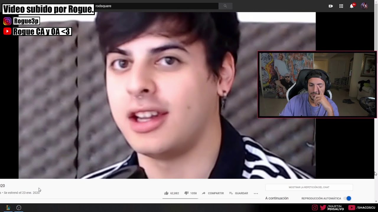 COSCU REACCIONA a MEMES 2020 RodSquare Completo - YouTube