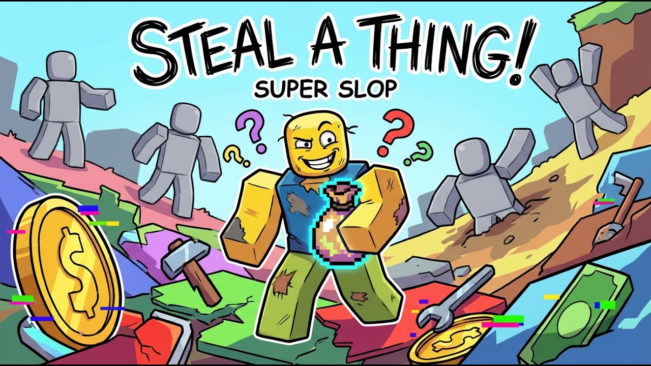 CODES FOR 💀Steal A Thing: SUPER BRAINROT SLOP EDITION! 💀!!! - YouTube