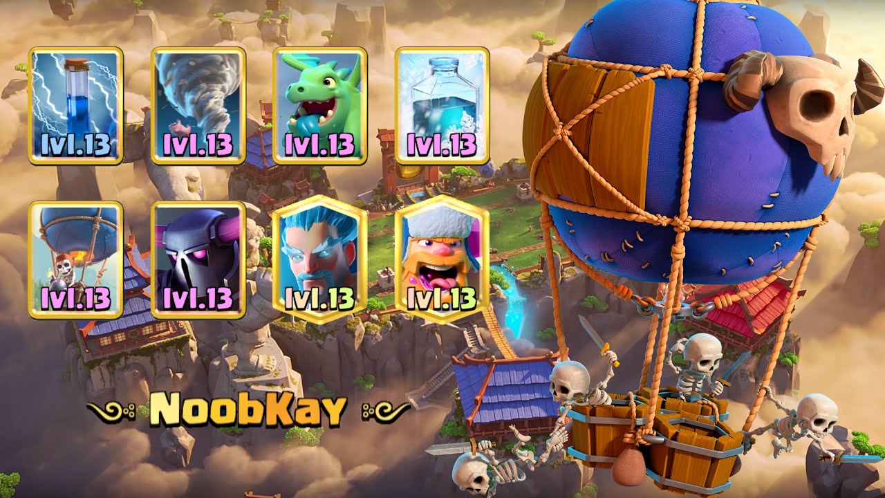 PEKKA BALLOON FREEZE BEST LADDER DECK IN CLASH ROYALE SEASON 20 ! - YouTube