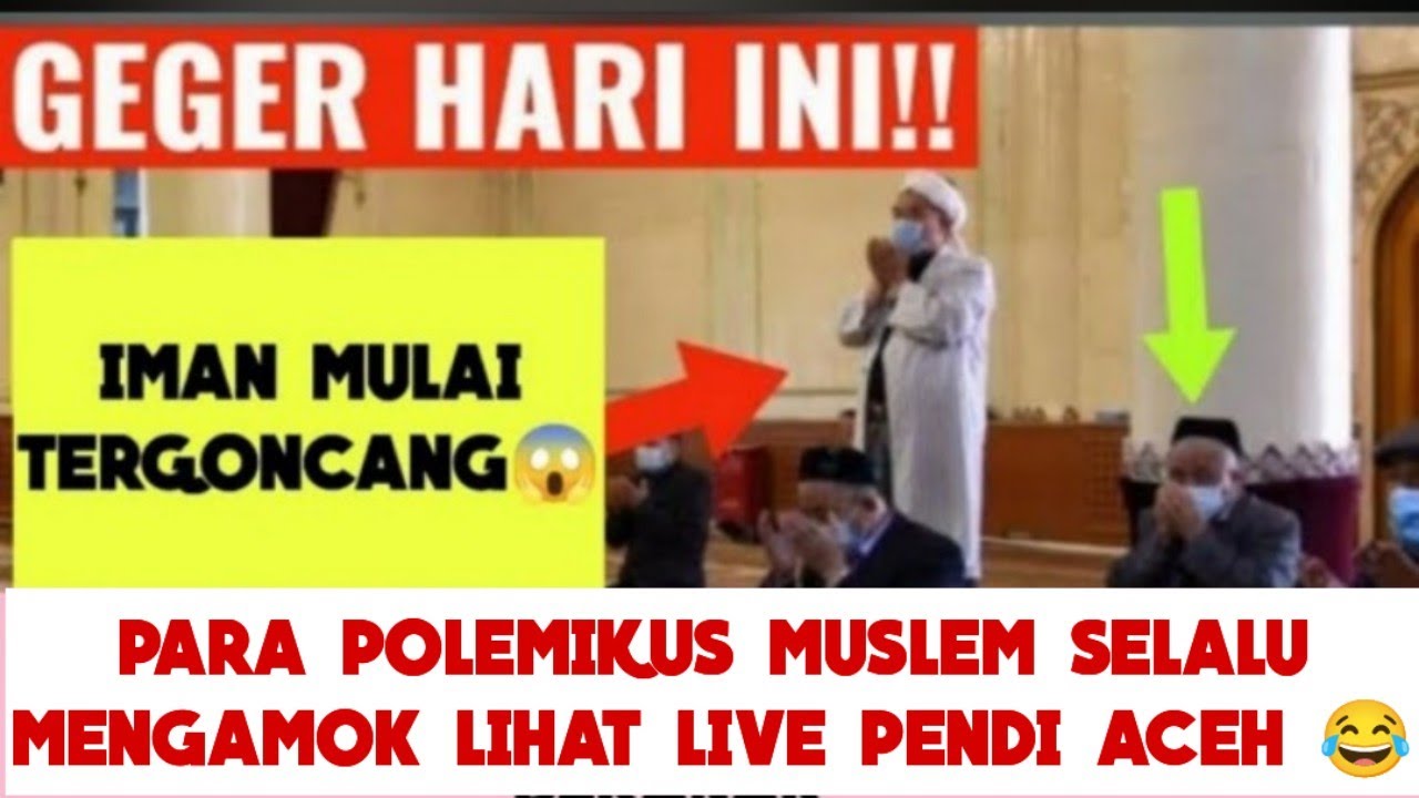 Heboh😱Para Polimikus Muslem Tergoncang Setiap Lihat Live Pendi Aceh - YouTube