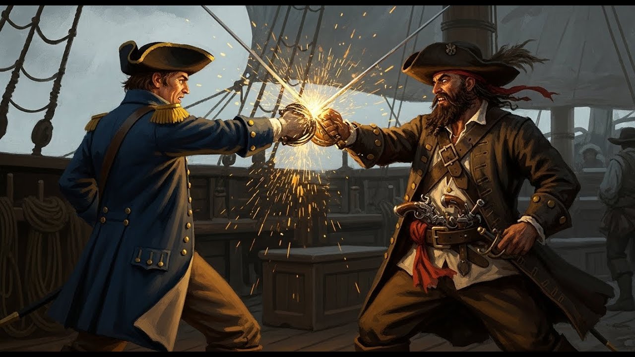 BlackBeard’s Final Battle: The Last Duel! - YouTube