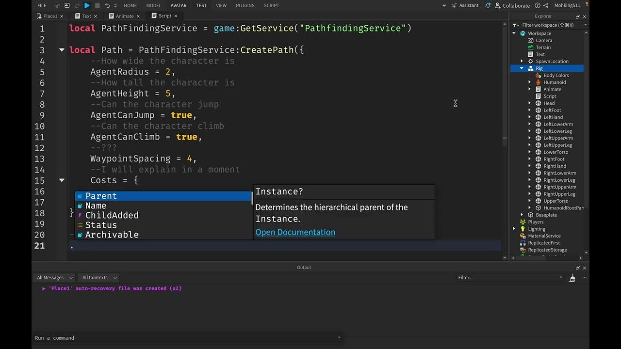 PathFinding |Roblox Studio Tutorial| - YouTube