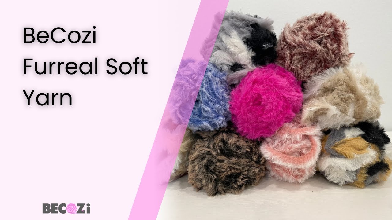 FURREAL SOFT YARN from BeCozi - YouTube