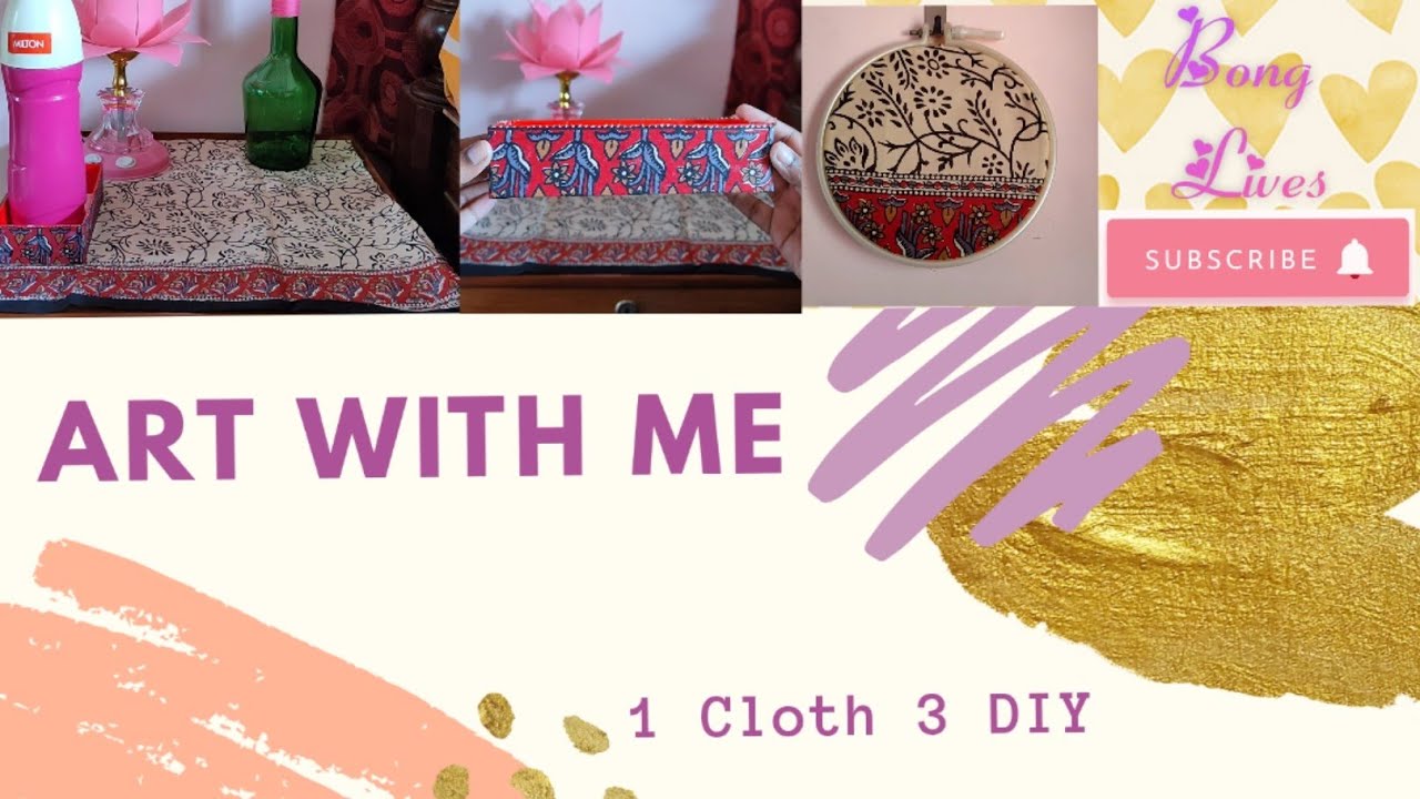 3 DIY Using 1 Cloth Piece || Simple DIY Ideas using Cloth - YouTube