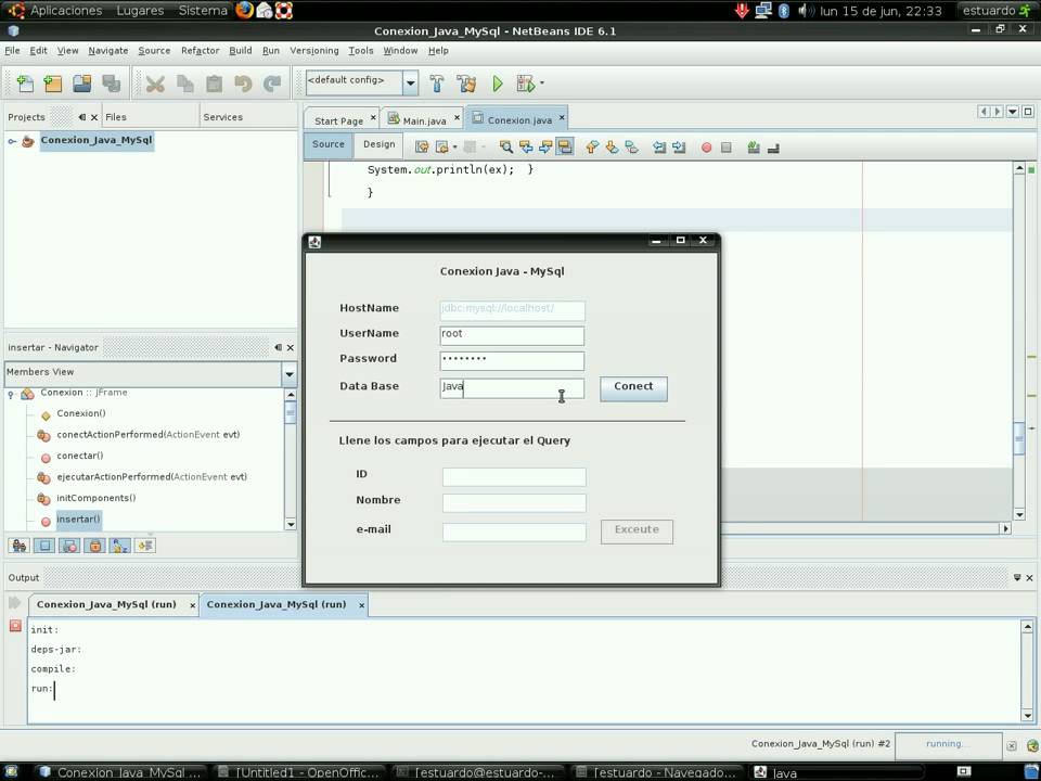 Conexion Java Mysql - YouTube