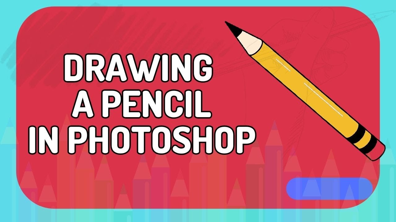 How to draw Pencil | Introduction to Adobe Photoshop - YouTube