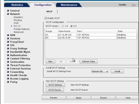 Video Tutorial : ProxySG First Steps - Deploy a Transparent Proxy - YouTube