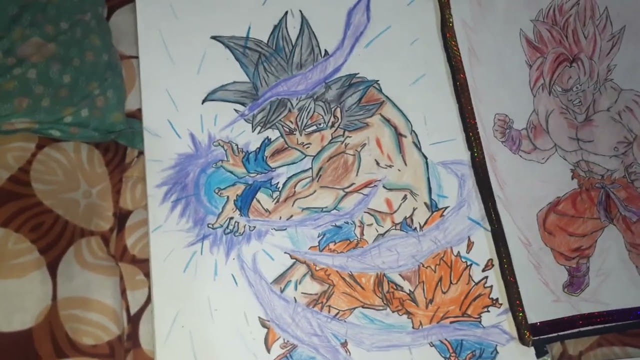 all my goku arts @Zayne King Art @goku @dragonballsuper - YouTube