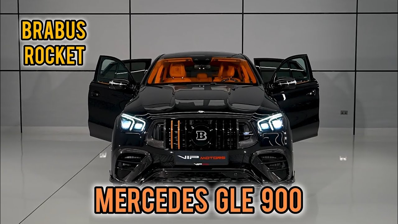 Unveiling the 2024 Mercedes GLE 900 Brabus Rocket Edition - YouTube