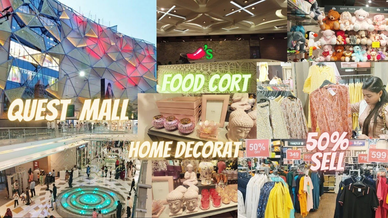 Quest mall kolkata|Eid special sale upto 50% off|full vlog biggest mall ...