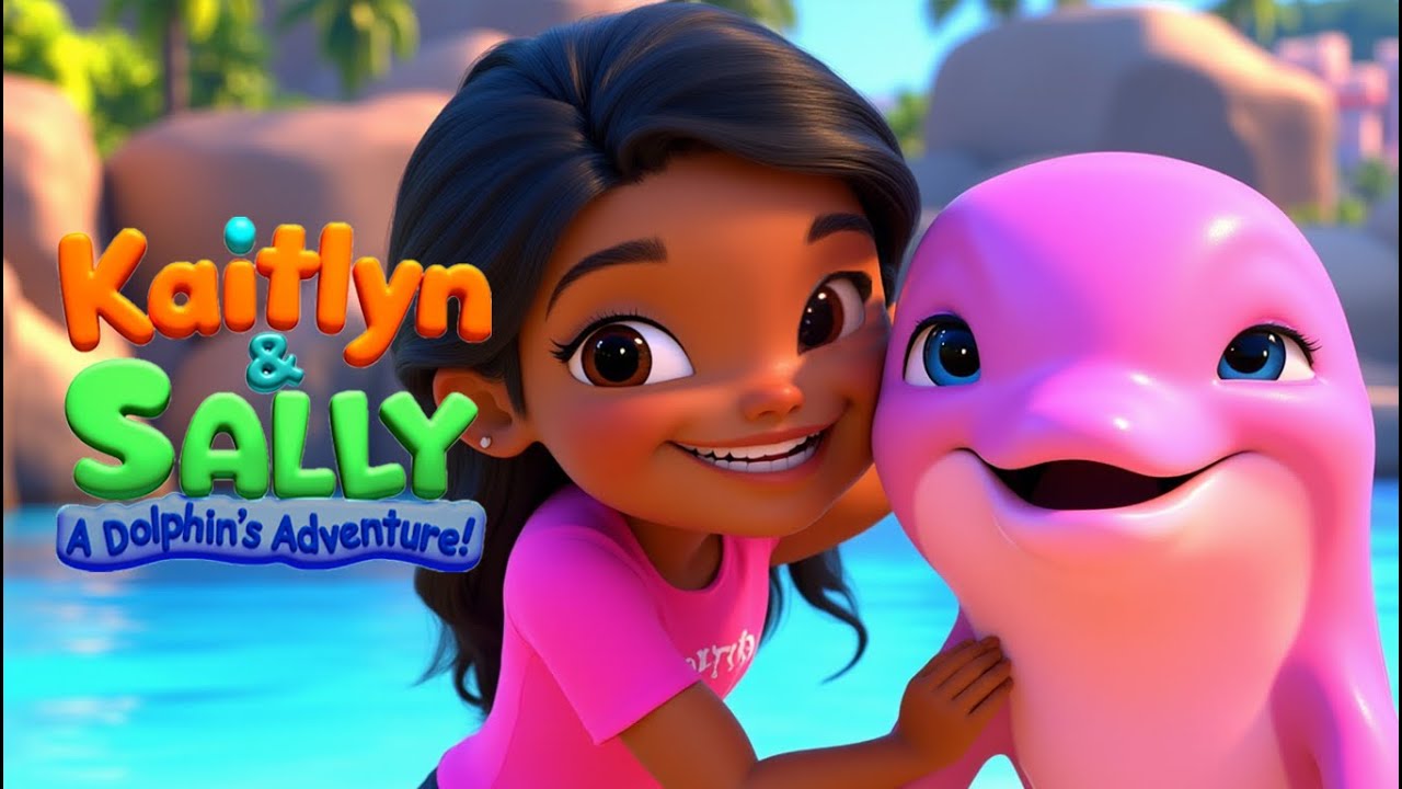 Kaitlyn Saves the Pink Dolphin Sally! | AI Animation - YouTube