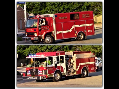 Wanaque NJ Fire Department Engine 544, Fire Prevention 546 and Rescue ...