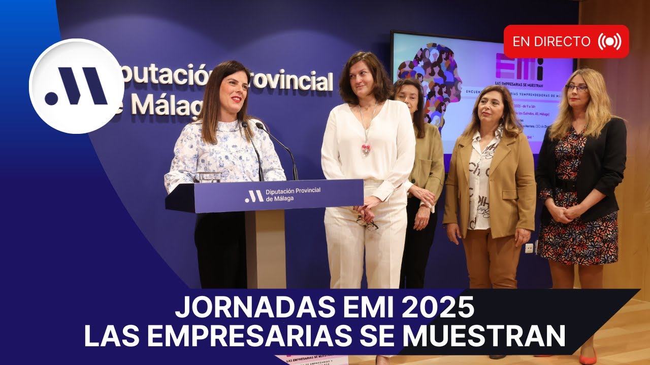 Presentación de las jornadas EMI 2025 'Las empresarias se muestran ...