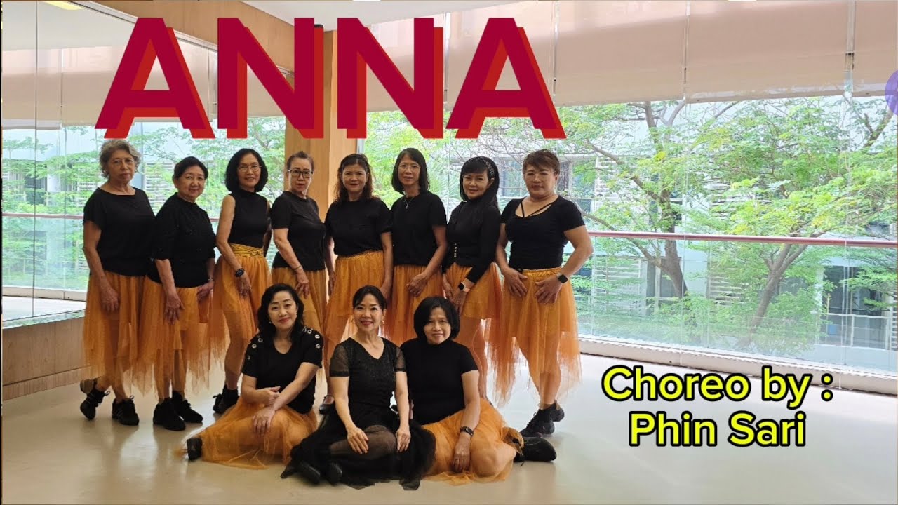 ANNA Line Dance , Choreo by Phin Sari ( INA ) - YouTube