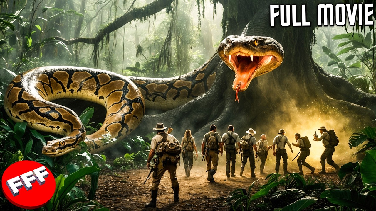 Hunting for treasure in the jungle they end up prey of... PYTHON ISLAND ...