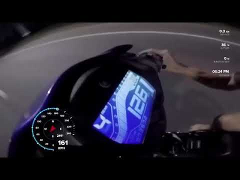 Yamaha y16zr top speed GPS 200kmh #y155#y16zr#y15zr