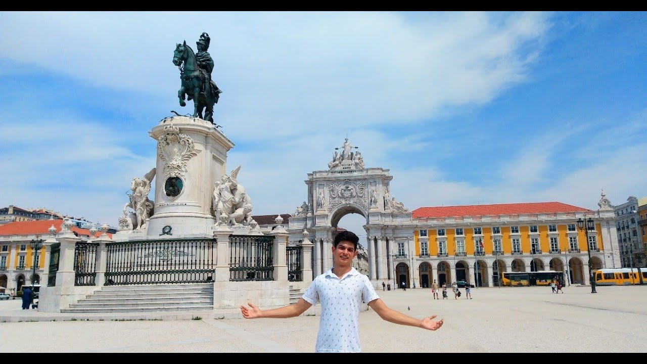 Recorriendo el centro de Lisboa Portugal - YouTube