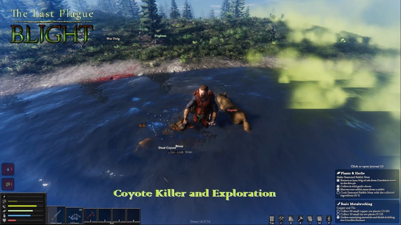 The Last Plague: Blight - Coyote Killer and Exploration - YouTube