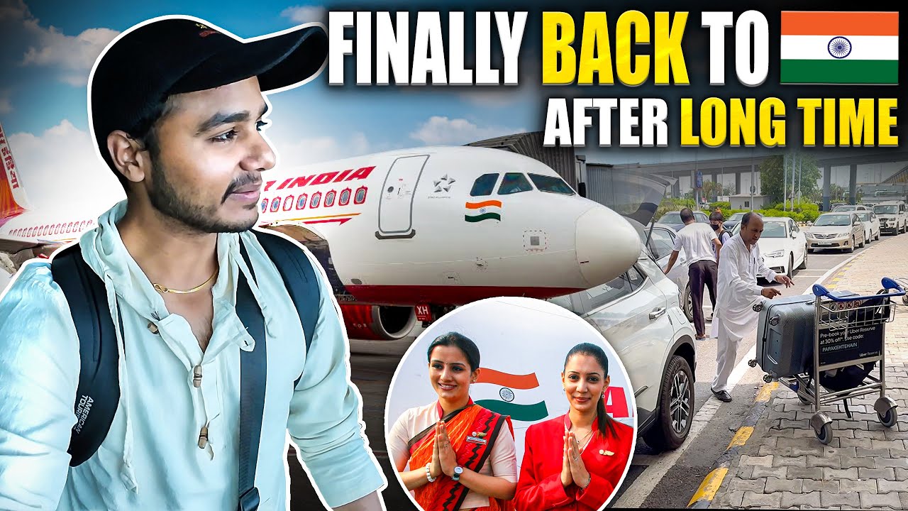 Going Back To INDIA 😍 After long Time 🇮🇳 | AdvikJourney - YouTube