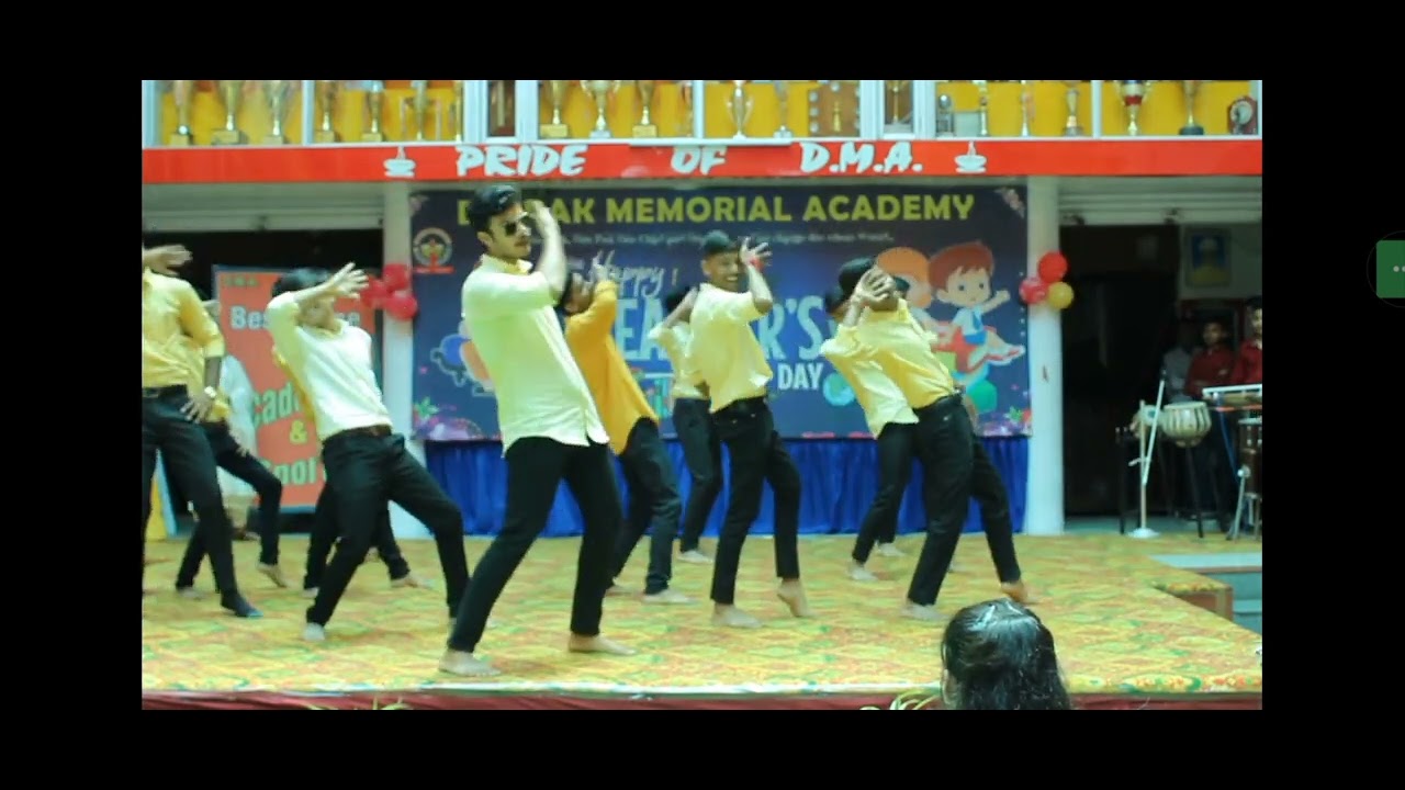 dance on old govinda songs (teachers day performance) - YouTube